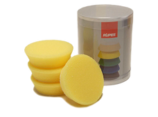 Rupes 3" (70 Mm) Yellow Fine Foam Pad-4/Pk